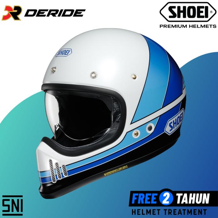 Promo SHOEI EX ZERO EQUATION TC-11 HELM FULL FACE RETRO SNI EXZERO ...