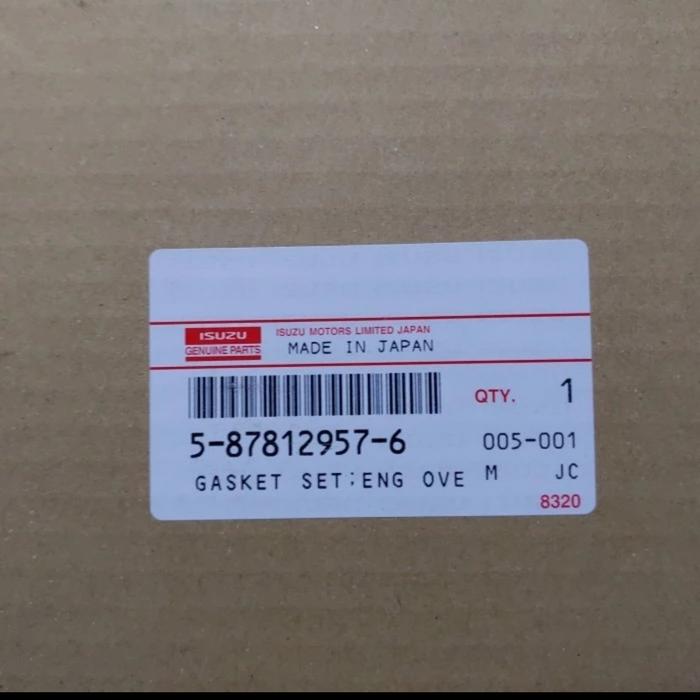 Jual PACKING PAKING GASKET OVERHAUL SET ISUZU PANTHER 2.5 2500cc 4JA ...