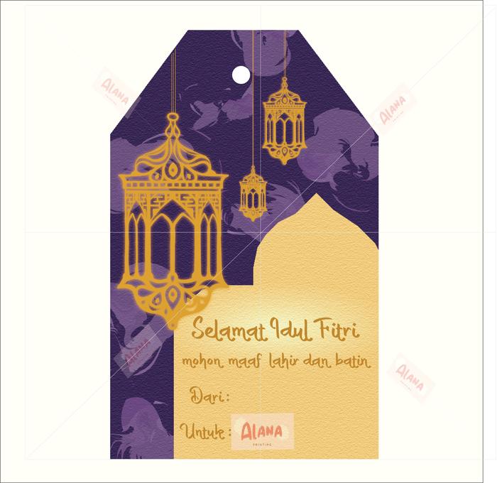 Jual Hang Tag Kartu Ucapan Selamat Hari Raya Idul Fitri Lebaran Eid ...