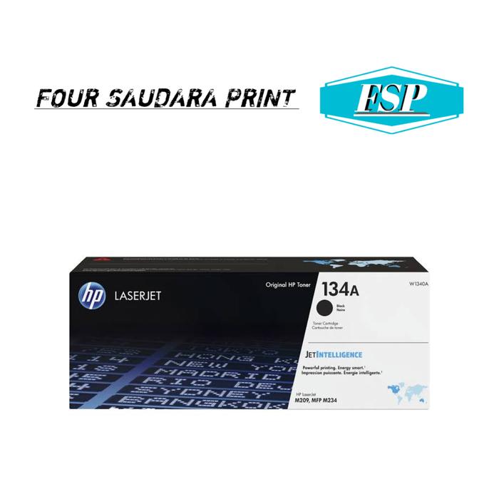 Jual HP 134A Black Original Laserjet Toner Cartridge (W1340A) - Jakarta ...