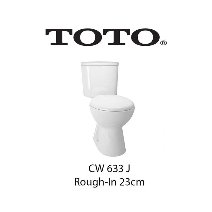 Jual TOTO Closet Duduk CW663J + TC505 kloset - Kota Palembang ...