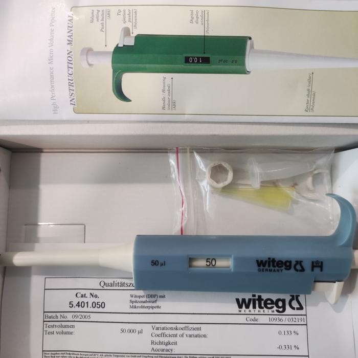 Jual Microliter Pippete 50 ul - Jakarta Pusat - tokolms | Tokopedia