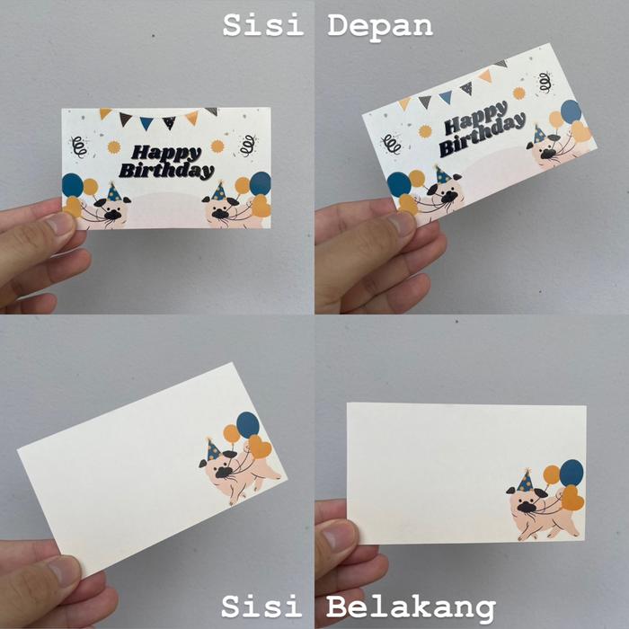 Jual Kartu Ucapan Happy Birthday Ulang Tahun Greetings Card - HBD6 ...