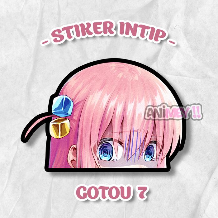 Jual Stiker Intip Gotou Hitori Bocchi The Rock / Sticker Anime ...