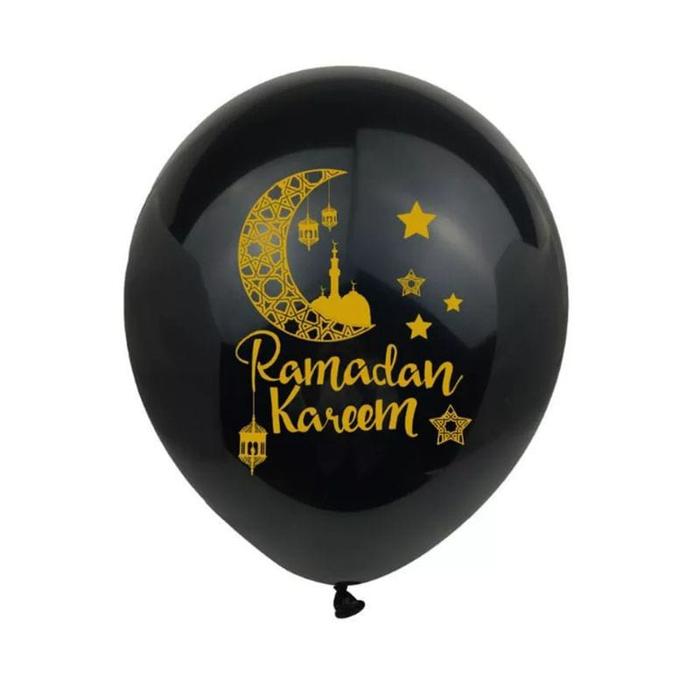 Jual Balon Latex Ramadhan Kareem 12 inch Satuan - Putih - Kota ...
