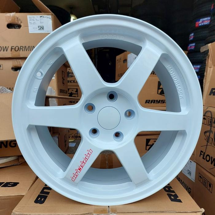 Jual VELG TE37 HRV INNOVA FLOWFORMING R17 x 8 x H5 x 114.3 x ET40 WHITE ...