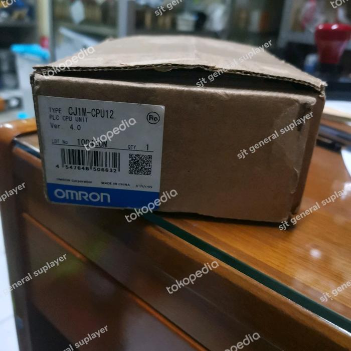 Jual CJ1M-CPU12 CPU UNIT PLC OMRON ORIGINAL - Jakarta Barat - sjt general suplayer | Tokopedia