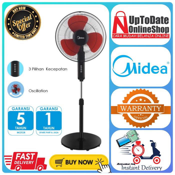 Jual KIPAS ANGIN MIDEA STAND FAN FS40-10N FS40 10N SUPER LOW WATT MIDEA FAN - Kota Tangerang ...