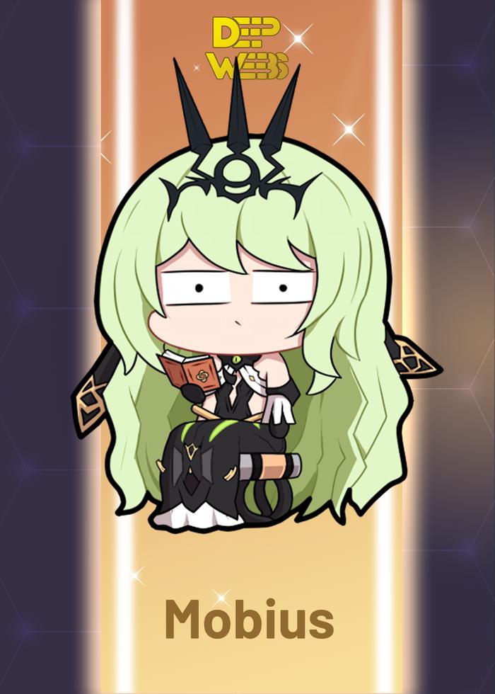 Jual Keychain Acrylic Honkai Impact - Mobius (2 side) by Marin ...