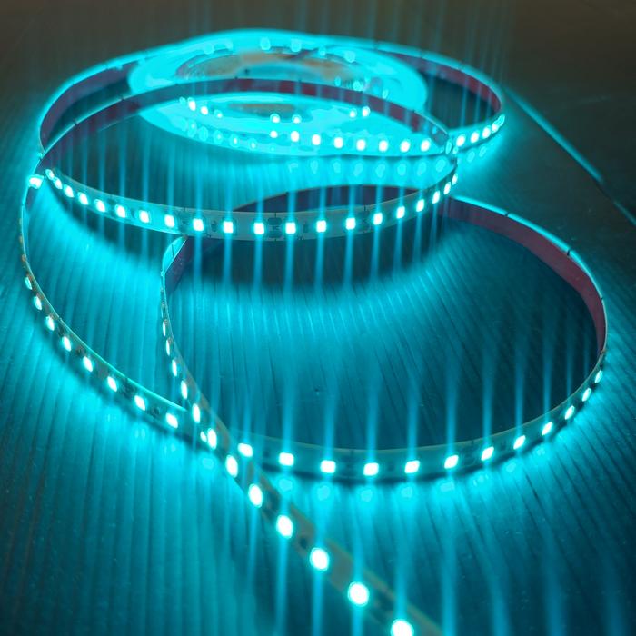 Jual strip led dc 12v 2835 120 led hijau tosca 5 meter flexible led ...