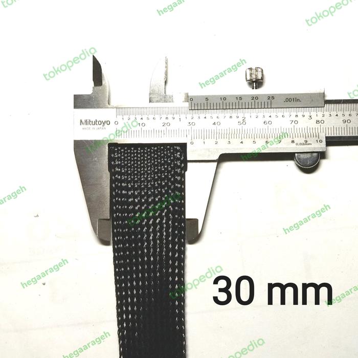 Jual 30mm Cable Sleeve PET Expandable Braided 30 mm Jaring Pelindung ...