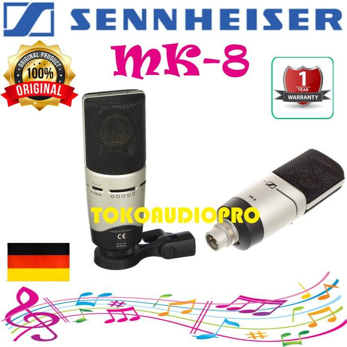 Jual Sennheiser MK8 Studio Set Large-diaphragm Condenser Microphone MK ...