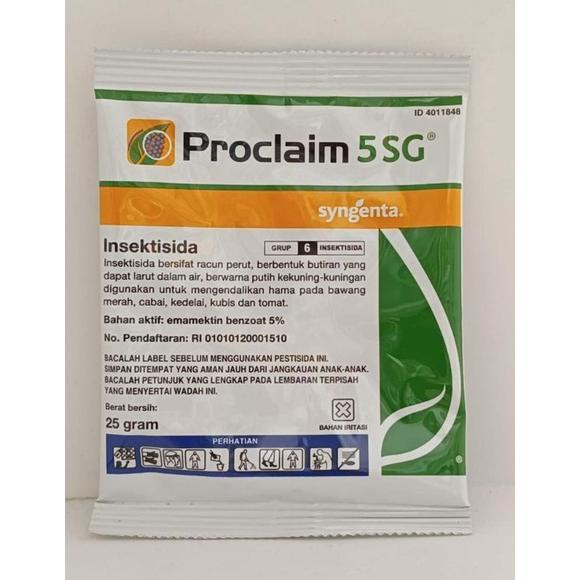 Jual Proclaim 5 SG - Insektisida - 25 gram Syngenta insektisida - Kota ...