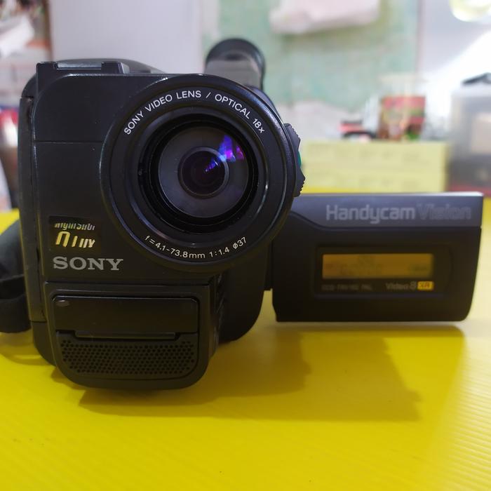 Jual HANDYCAM SONY TRV16E PLAYBACK KASET2 JADUL VIDEO8 HI8 MEKANIK ...