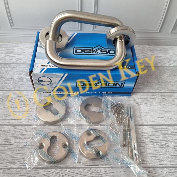 Jual Lever Handle Tube Gagang Pintu Kayu Dekkson Dekson LHTR 0016 22MM ...
