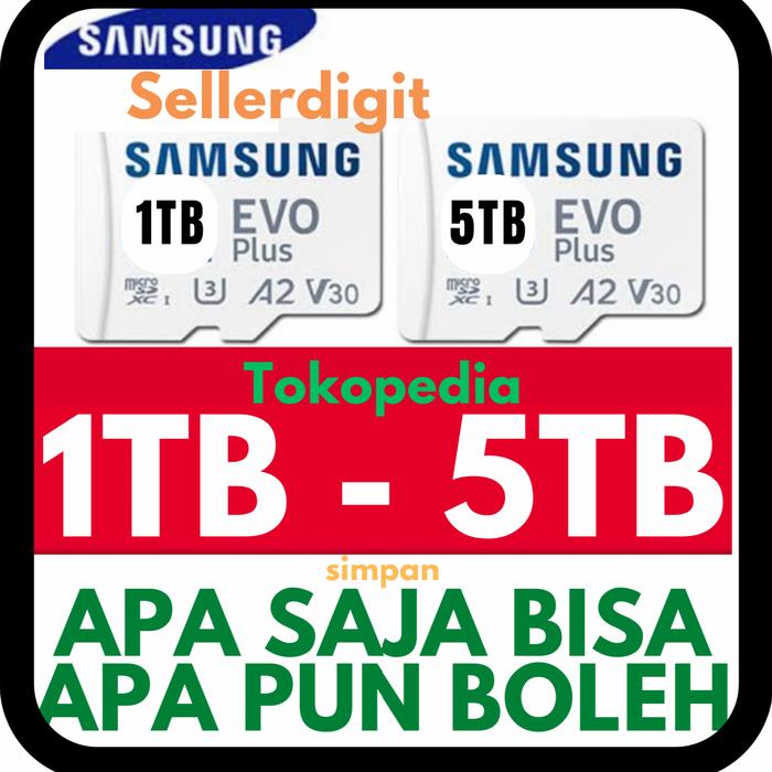 Jual 1tb - 5tb Micro Sd Samsung Appa Sahaja Bissa - Appapun Boleh - 1tb - 2.000-gb Di Seller ...