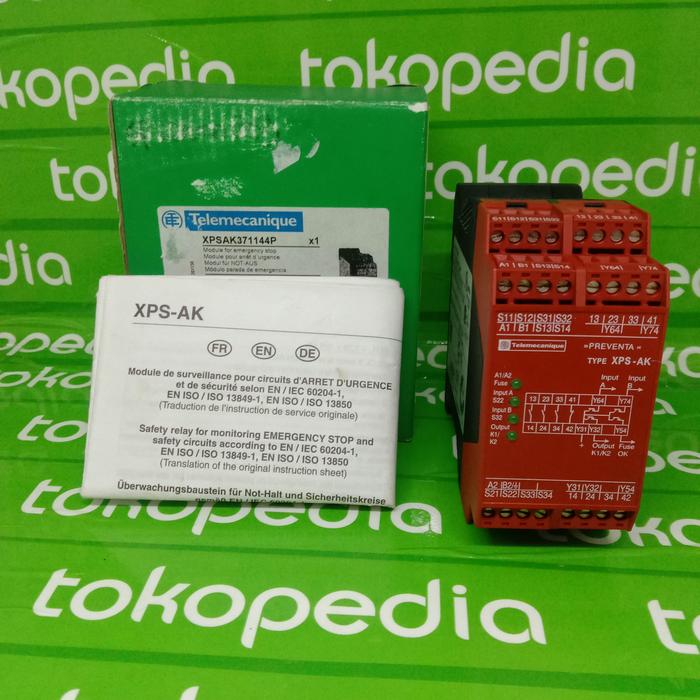 Jual telemecaniqe safety relay XPSAK371144P 230V AC - Jakarta Barat ...