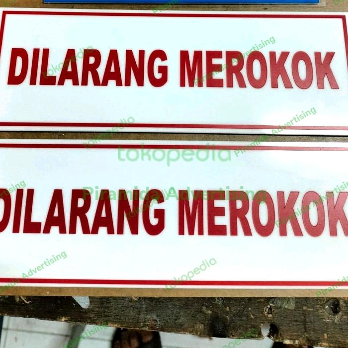 Jual sign custom request tanda gambar tulisan ruang nama loker kasir ...