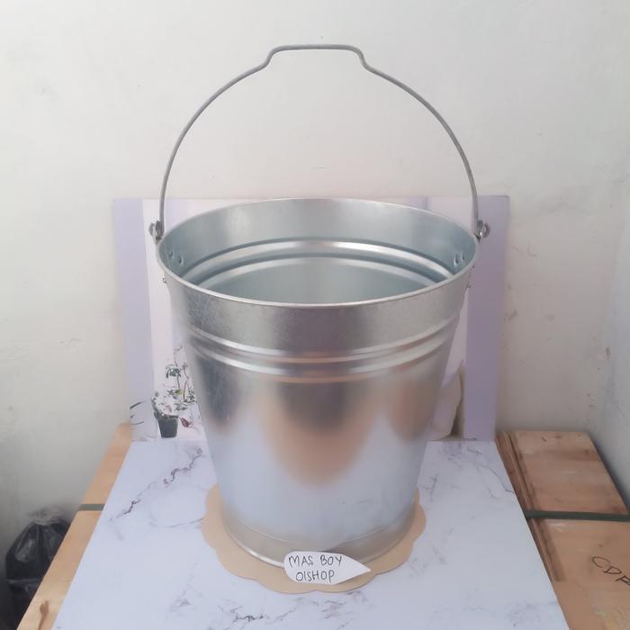 Jual Ember Galvanis Kapasitas 15 Liter / Pot Galvanis / Ember Susu ...