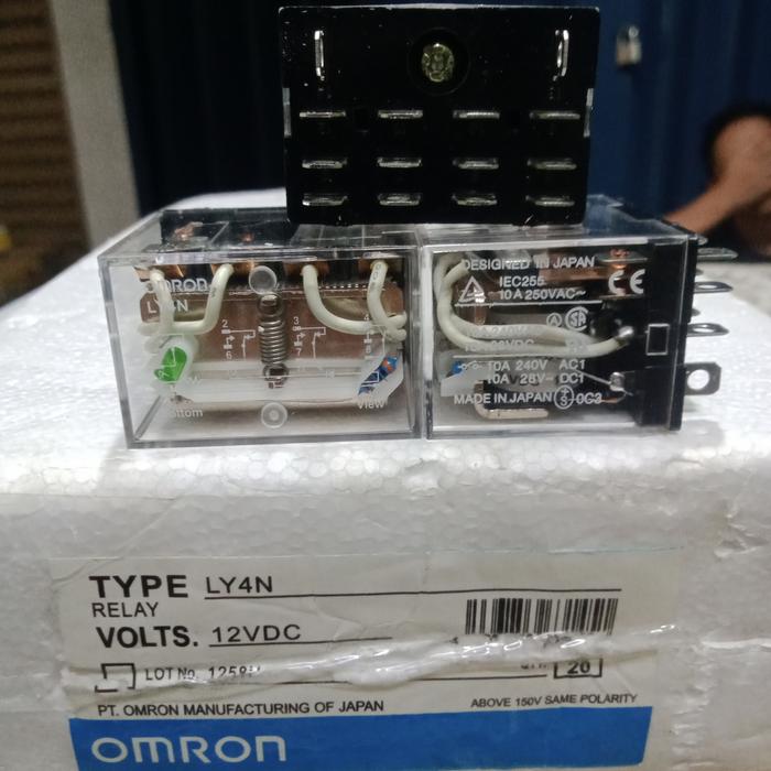 Jual RELAY OMRON LY4N 12VDC - Kota Bandung - JAYA ABADI ELEKTRIC ...