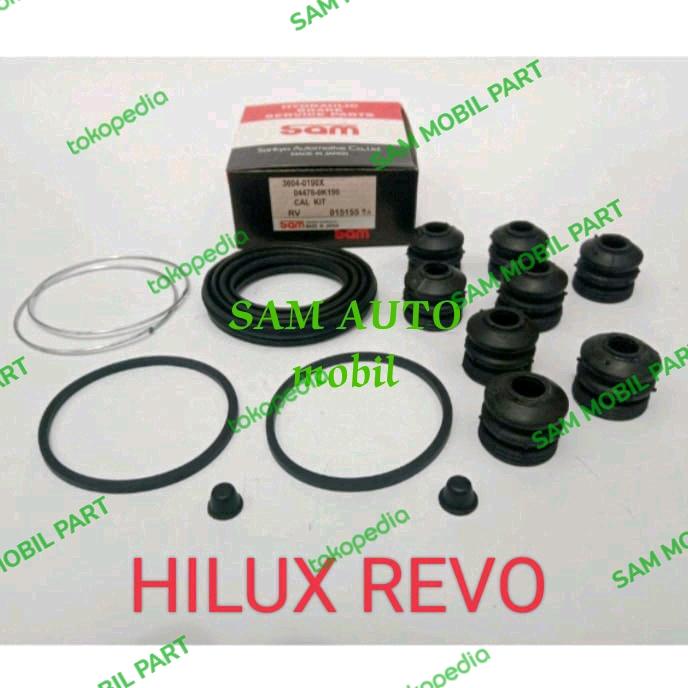 Jual CALIPER KIT KARET SEAL REM CAKRAM KIT TOYOTA HILUX REVO MERK SAM ...