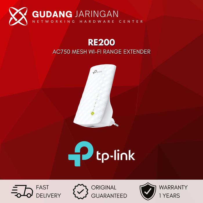 Jual Tp-link RE200 AC750 Wi-Fi Range Extender - Jakarta Pusat - GUDANG ...