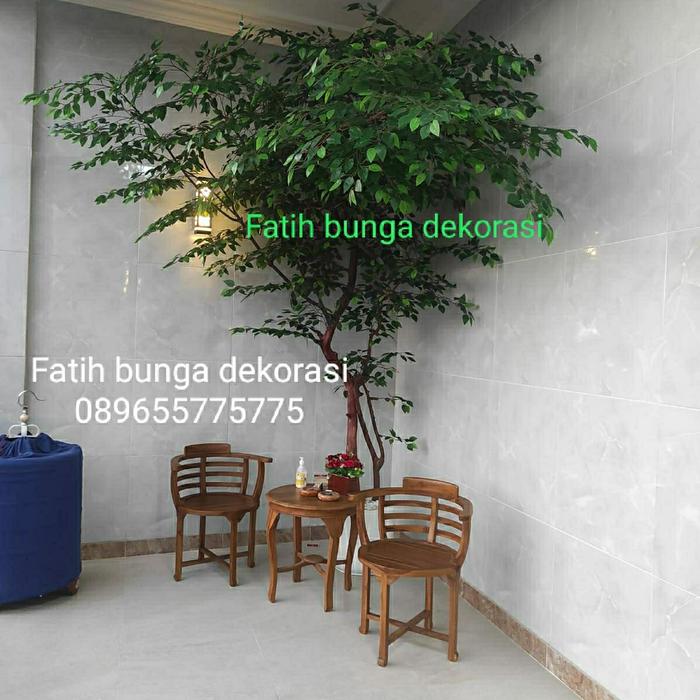 Jual POHON TINGGI 2,5M/POHON BESAR PLASTIK/BUNGA ARTIFICIAL/TANAMAN ...