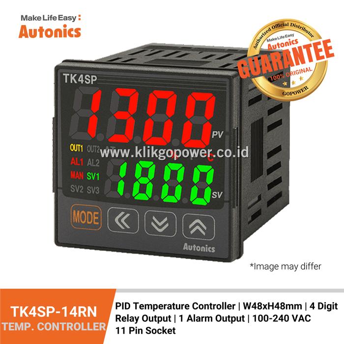 Jual Temperature Controller Autonics TK4SP-14RN Murah Original ...