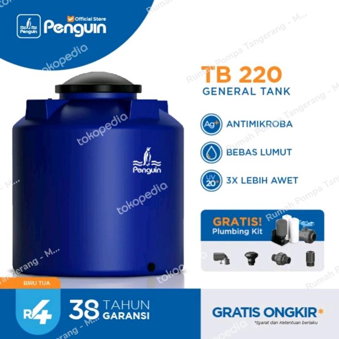 Jual PENGUIN TANGKI AIR / TANDON / TOREN AIR 2500 LITER TB 220 - BIRU ...