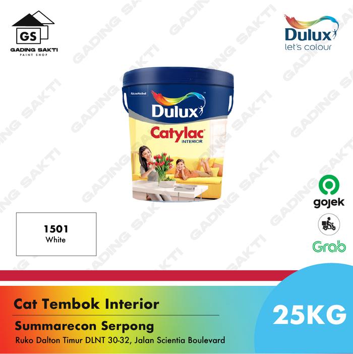Jual Dulux Catylac Interior Putih 1501 Ready Mix Pail 25Kg - Kab ...