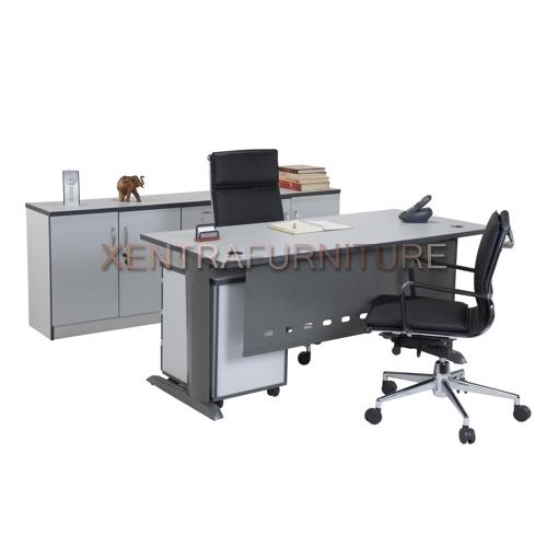 Jual Meja Kerja Kantor Meja Manager Modern Minimalis 160 cm Aditech MS ...