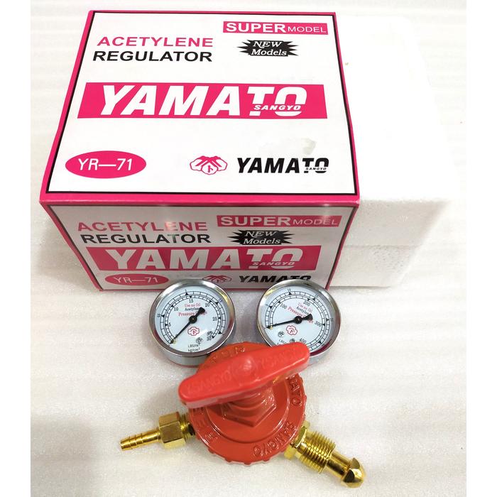 Jual Regulator Las Asetilin Yamato / Welding Regulator Las Acetylene ...