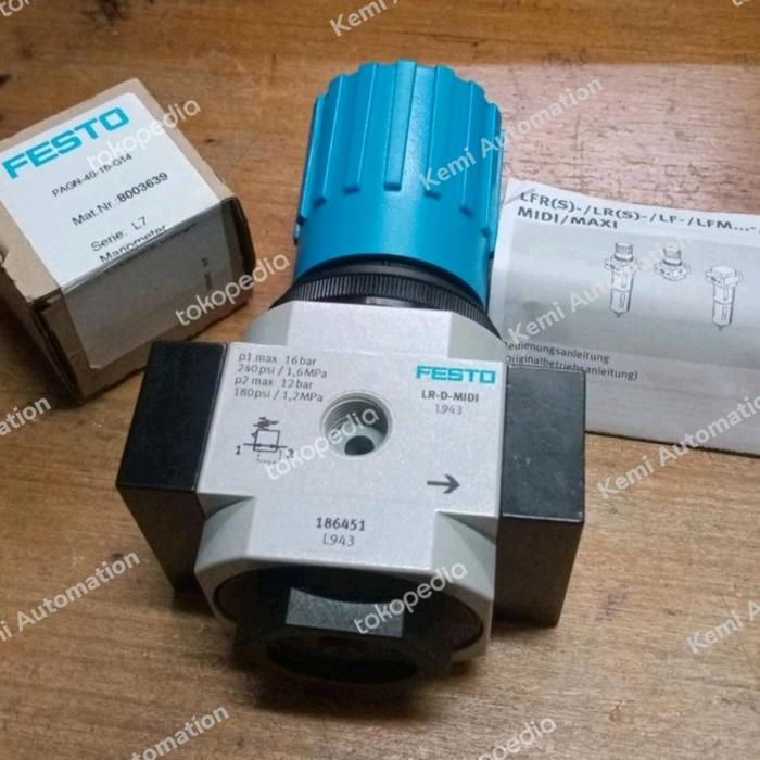 Jual Air Regulator FESTO LR-1/4-D-MIDI - Jakarta Timur - Kemi ...