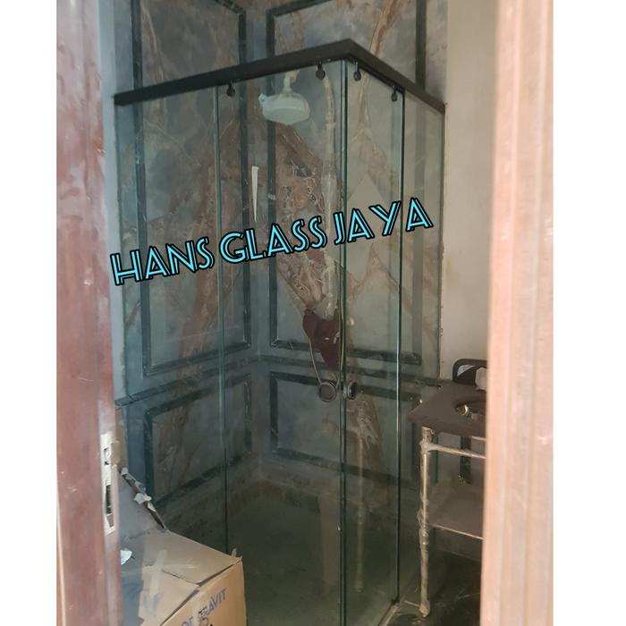 Jual Shower box sliding corner/sudut,pintu kaca sliding kamar mandi ...