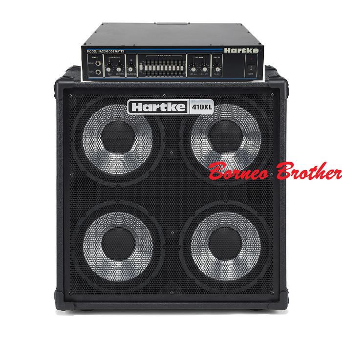 Jual Hartke HA3500 + 410XL V2 Original Amplifier Bass Head Cabinet 4x10 ...