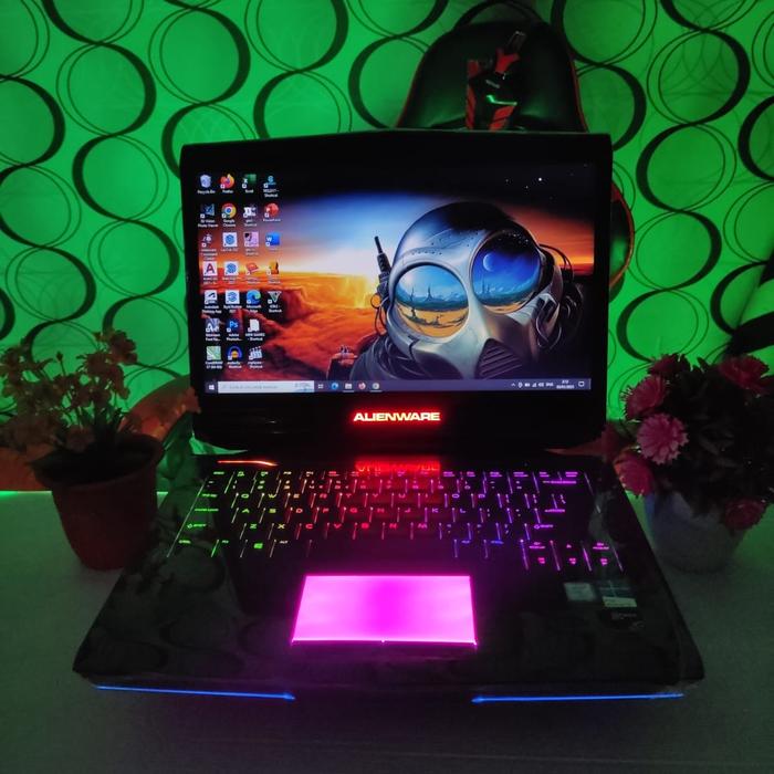 Jual Laptop Monster Gaming Alienware 14 RAM 16GB NVIDIA GTX Murah ...