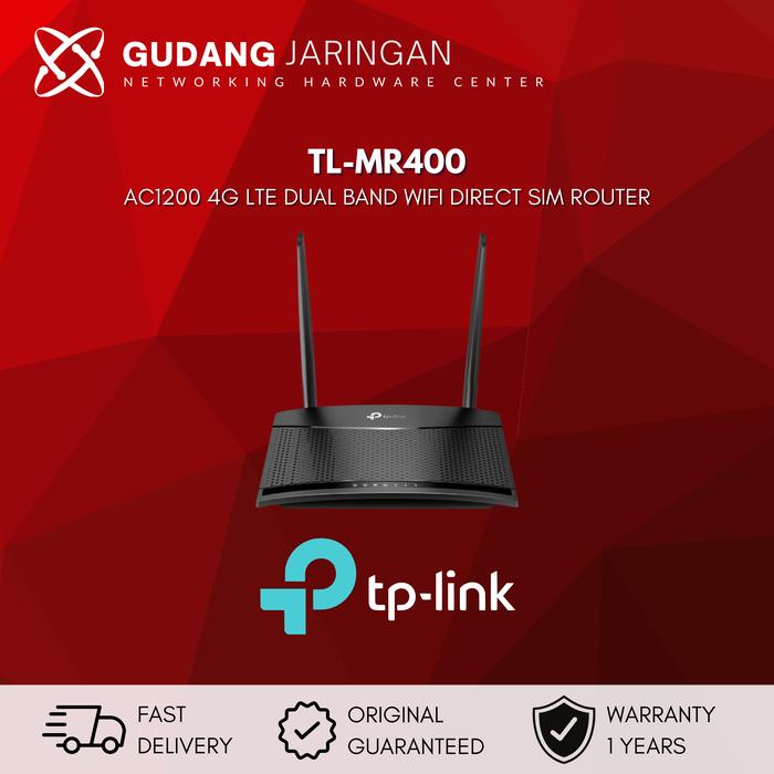 Jual TP-LINK Archer MR400 AC1200 4G LTE Dual Band Wifi Direct Sim Router - Jakarta Pusat ...