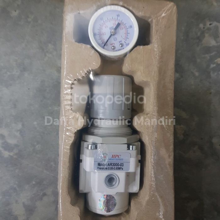 Jual AIR REGULATOR PNEUMATIC AR 3000-03BG HPC - Jakarta Barat - Daffa Hydraulic Mandiri | Tokopedia