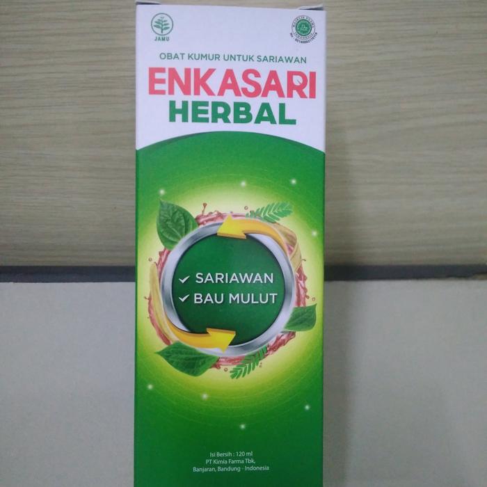 Jual enkasari herbal obat sariawan 120 ml - Kota Depok - apotek mandiri ...