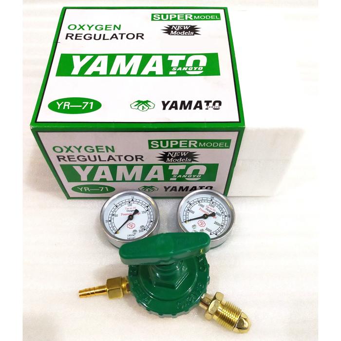 Jual Regulator Las Oksigen Yamato / Welding Regulator Las Oxygen OXY ...