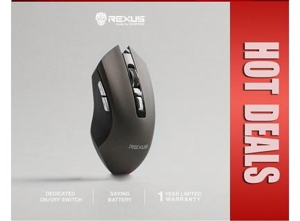 Jual Rexus RX110 / RX-110 Xierra Professional Wireless Gaming Mouse ...