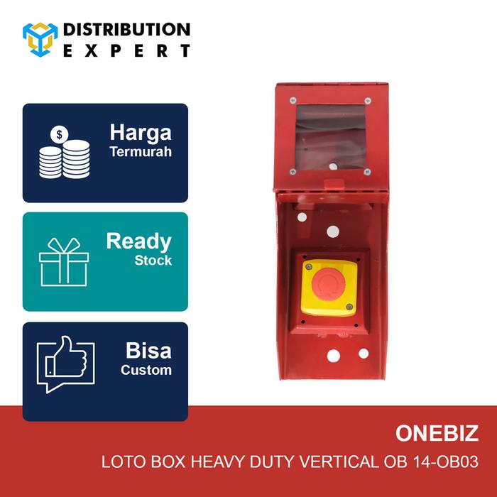 Jual Loto Box/Safety Device Heavy Duty with+Emergency Push Button ...