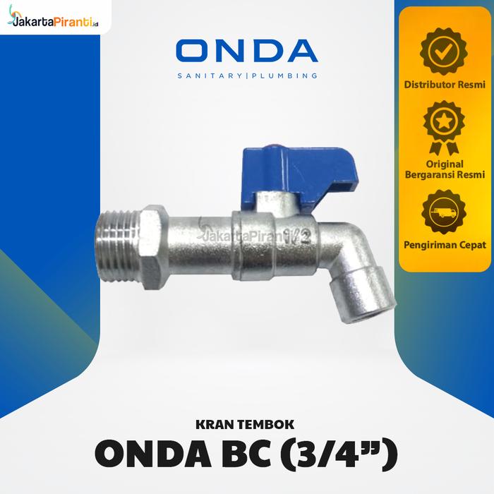 Jual kran ONDA cebol 1/2". Keran air ONDA Type BC 1/2" - Kota Tangerang ...