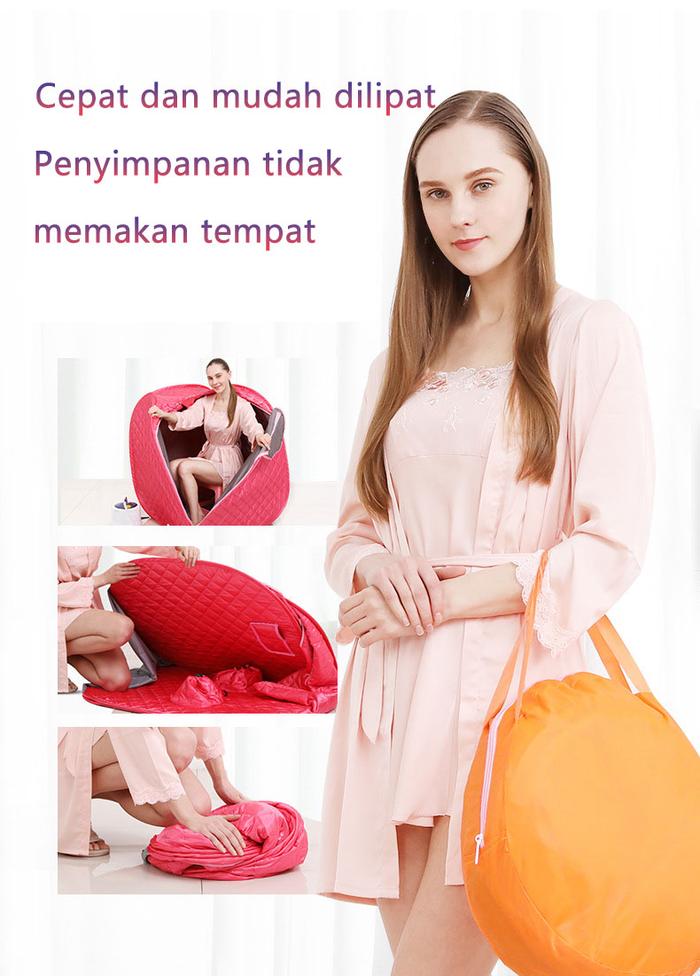 Jual Kotak Sauna / Portable Steam Sauna Alat / Alat Spa /alat Mandi Uap ...