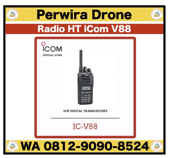 Jual ICOM IC-V88 VHF DIGITAL TRANSCEIVERS GARANSI 1 Thn - Kab. Tangerang - Perwira Drone | Tokopedia