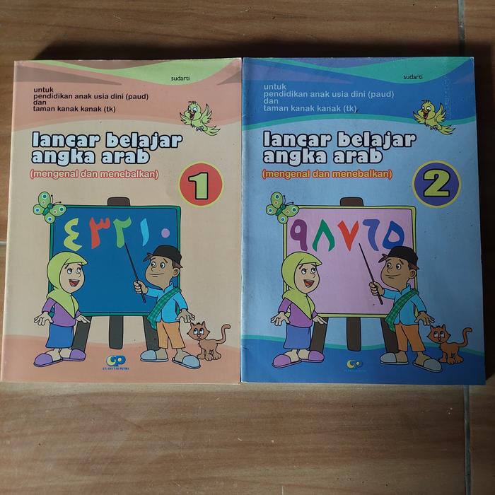 Jual LANCAR BELAJAR ANGKA ARAB , ( MENGENAL DAN MENEBALKAN JILIT 1 & 2 ...