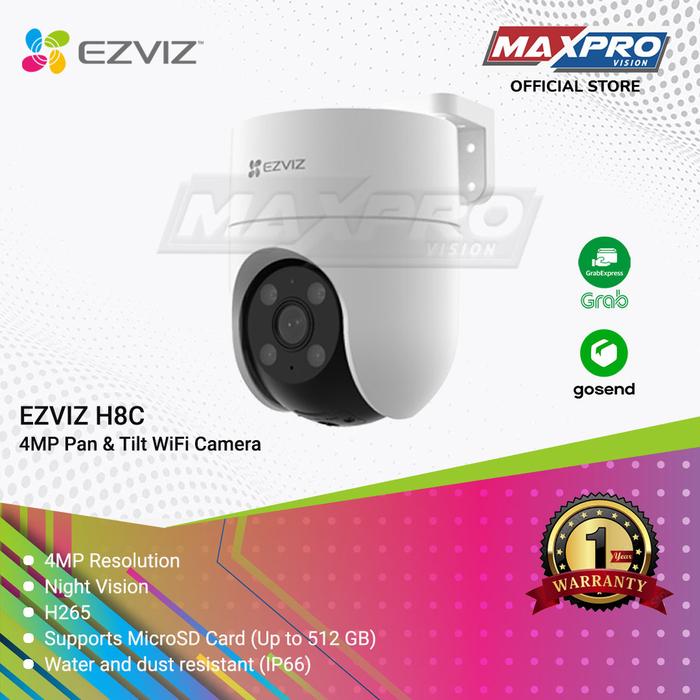 Jual EZVIZ H8C 4MP - IP CAMERA SMART WIRELESS 4MP TWO WAY AUDIO ...