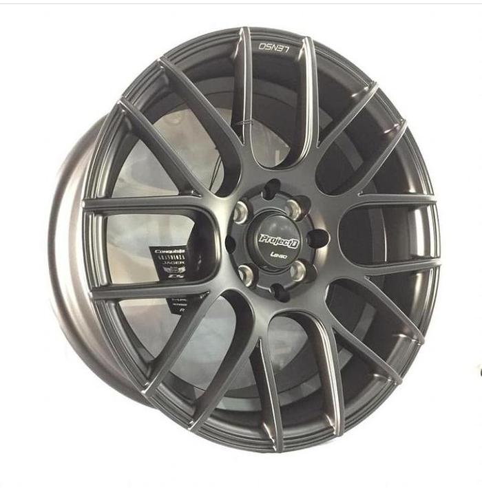 Jual PROMO Velg ORIGINAL R16 Lenso Project D EVO-1 4x100 4X114 Matt ...