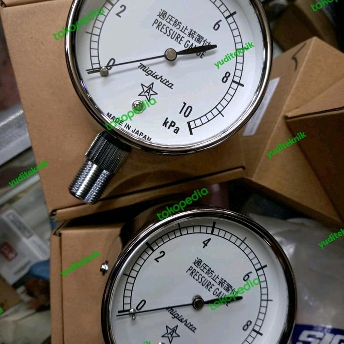 Jual Pressure gauge migishita 10 kva uk-3 inchi drat 3/8" - Jakarta Barat - yuditeknik | Tokopedia