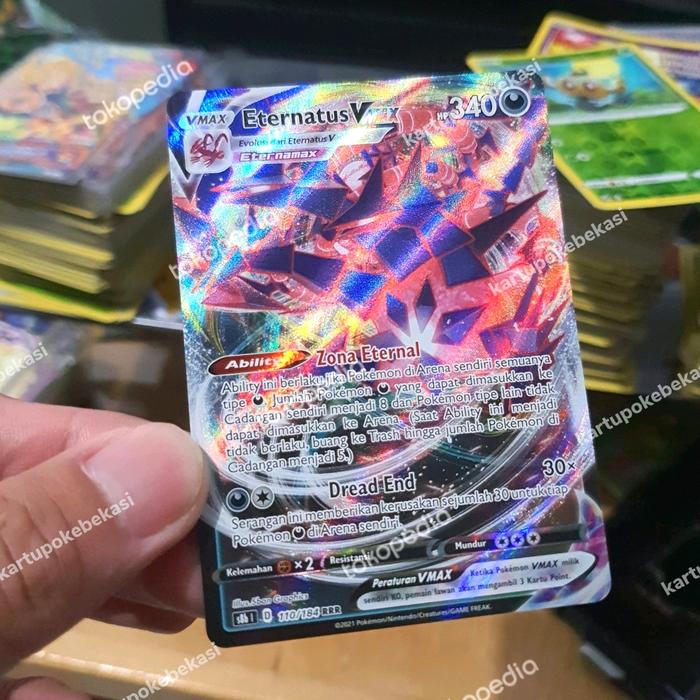 Jual Eternatus Vmax RRR S8b 110/184 kartu pokemon TCG Indonesia - Kota Bekasi - kartupokebekasi ...